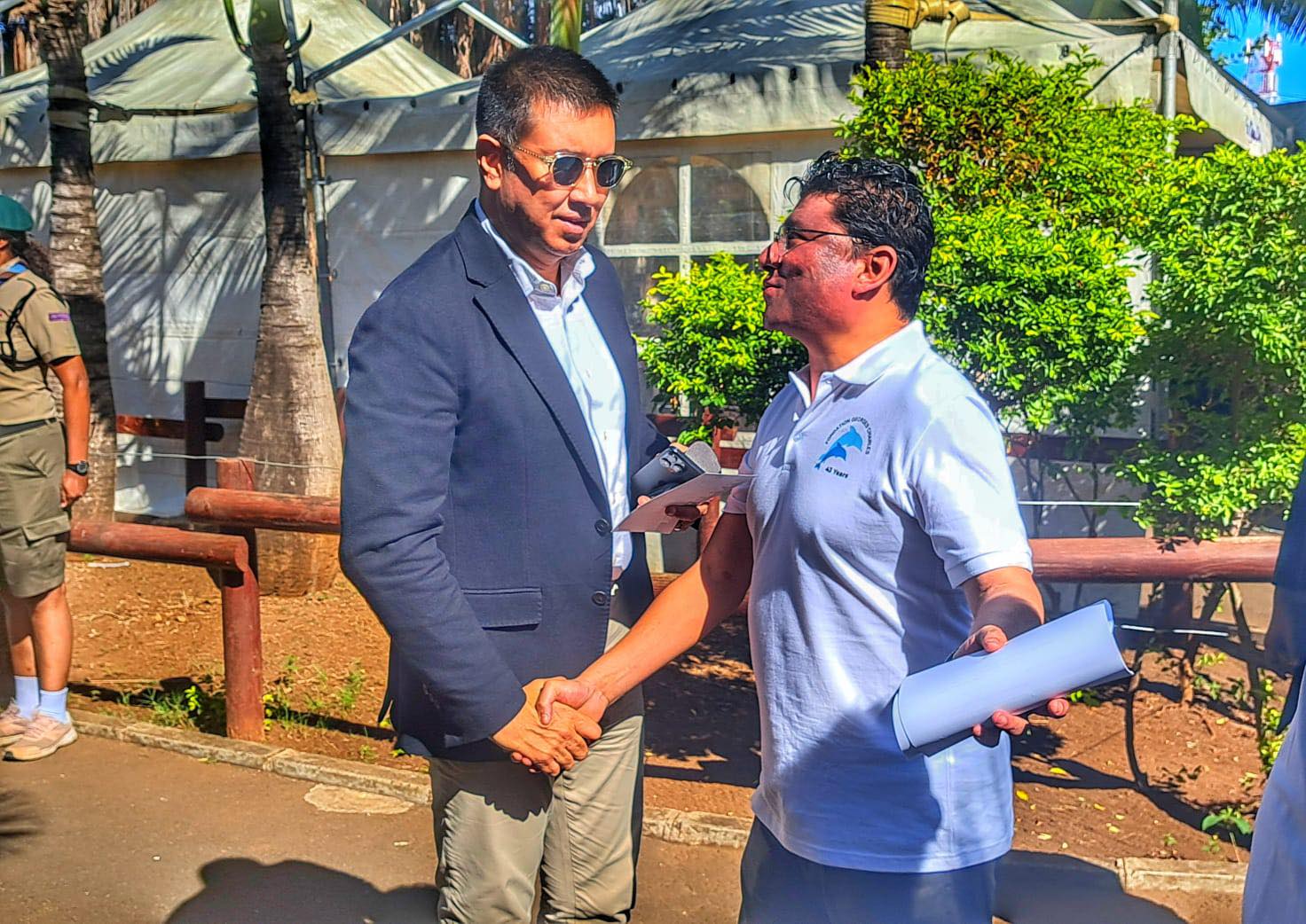 Minister Shakeel Mohamed Hands Over State Land Lease to Autism Maurice ...